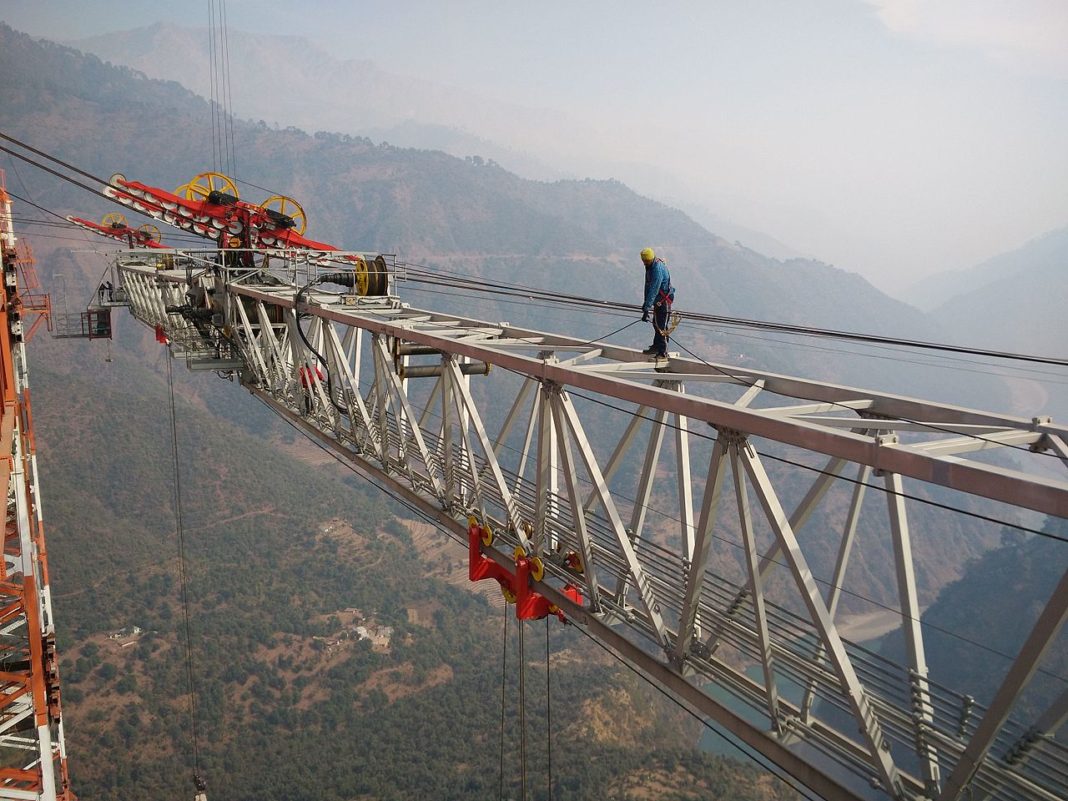 Chenab Bridge - The highest railway bridge of the world - Engineinside